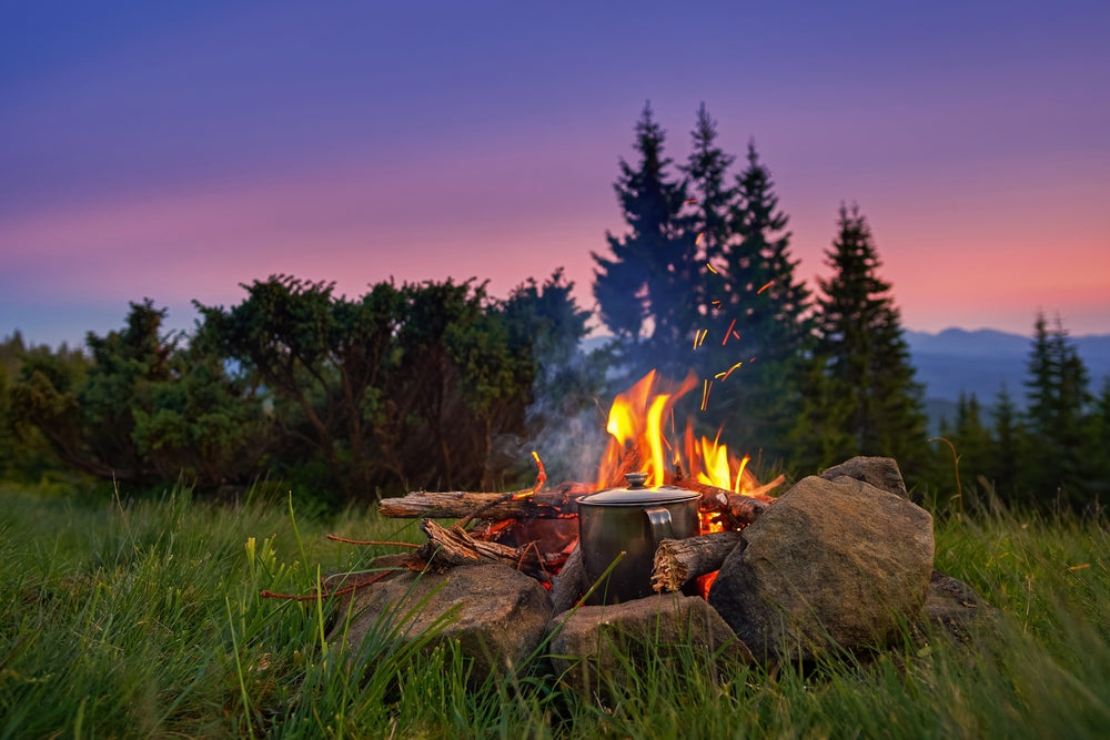 Cuisine extérieure et feu de camp : équipements pour pêcheurs et chass ...