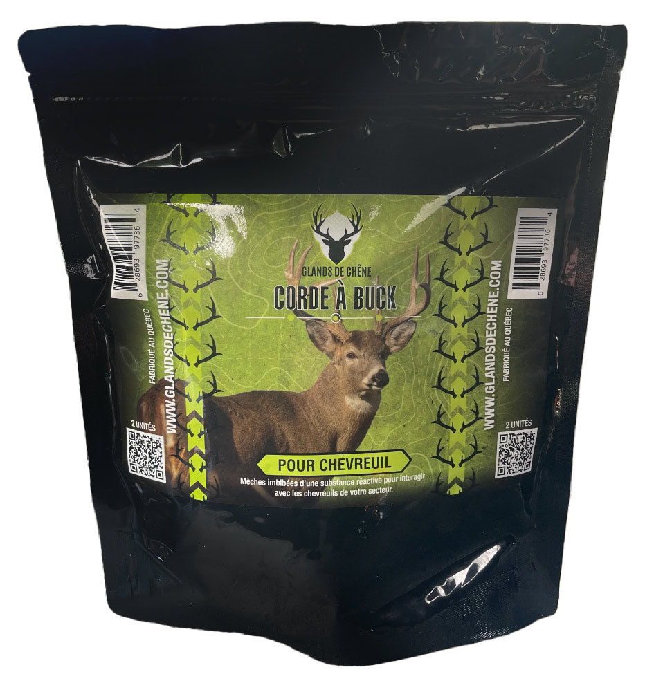 Appâtage chevreuil "Corde à buck" - Glands de Chêne – Ecotone